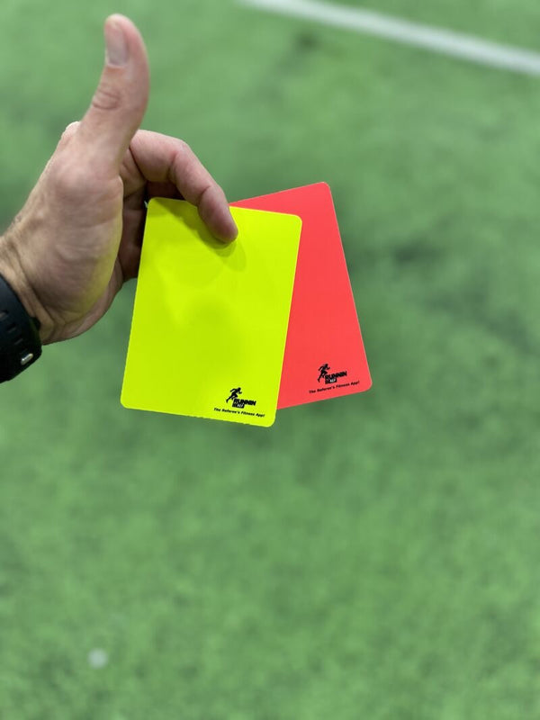 Custom Referee Cards Add Name or Logo