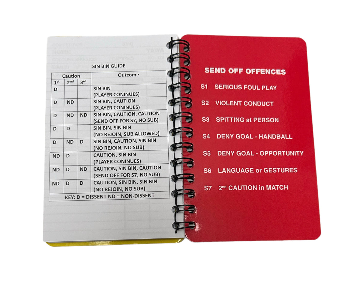A&H Referee Notebook