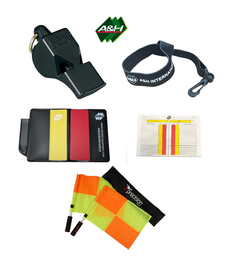 All Referee Equipment – Whistles, Cards & More